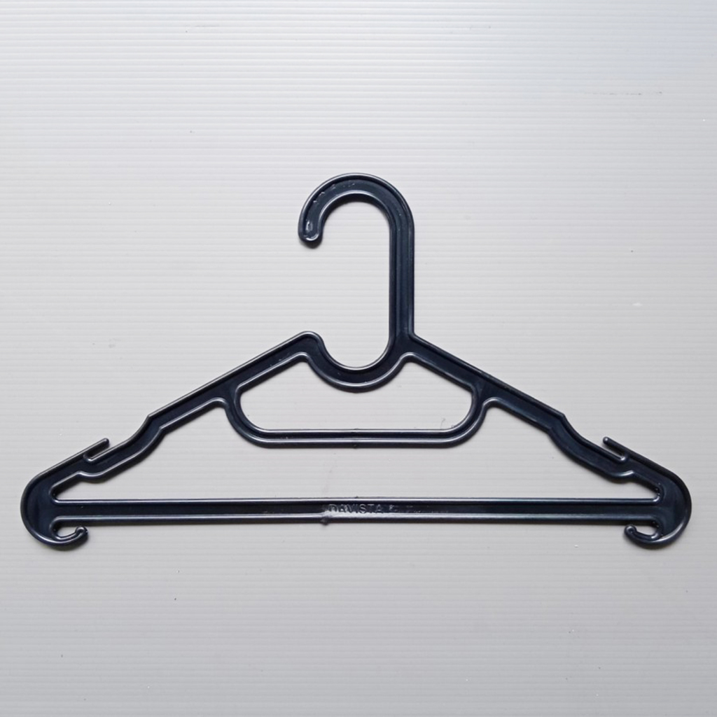Hanger Laundry Hitam/Hanger Laundry Murah/Gantungan Baju Hitam ...
