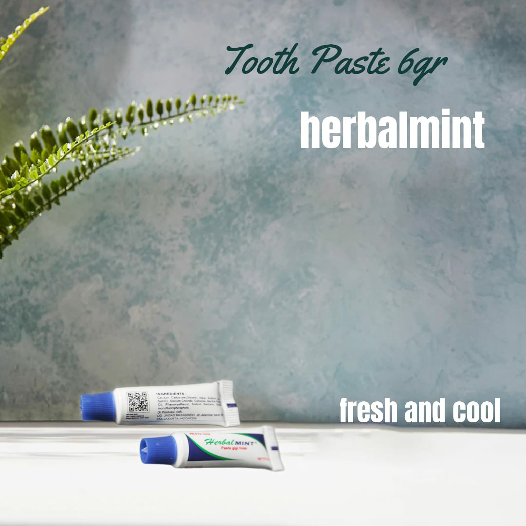 Tooth Paste/Pasta Gigi/Odol Hotel 6 Gram - Supplier Hotel