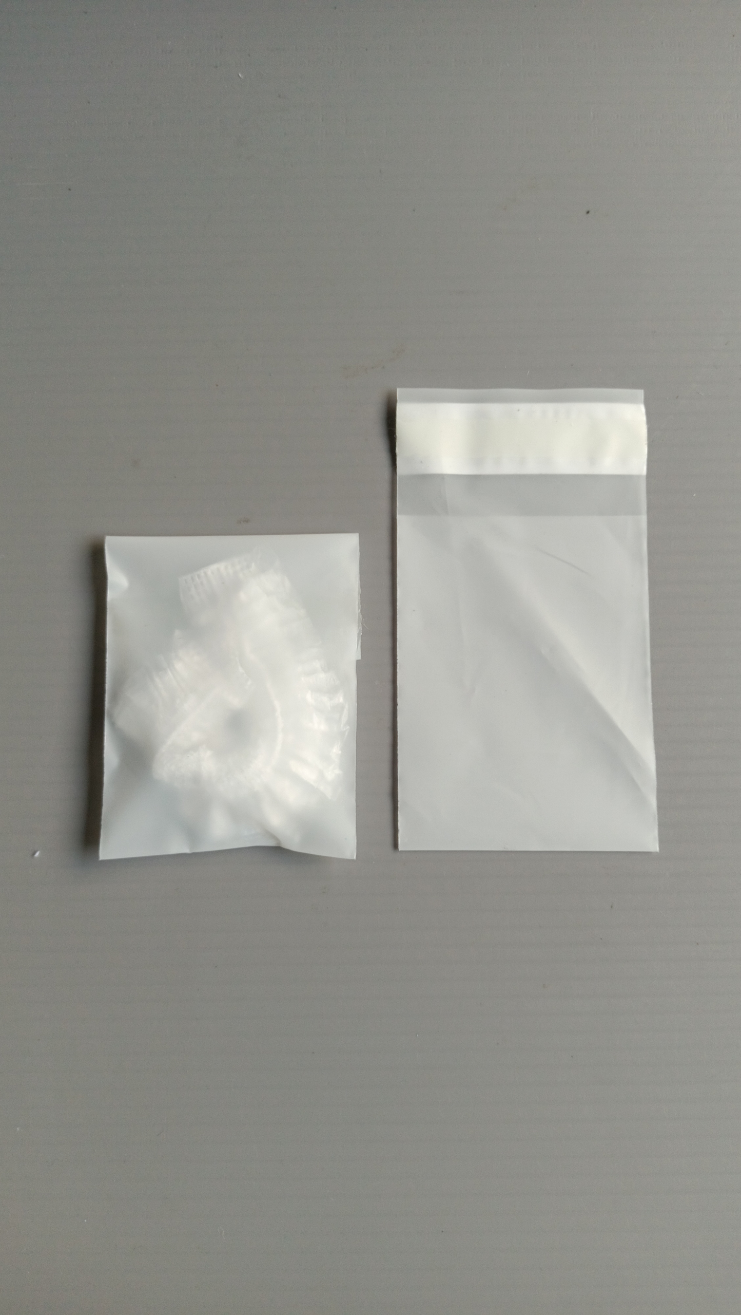 Plastik buram parasut untuk kemasan shower cap, shaving kit, multi guna ...