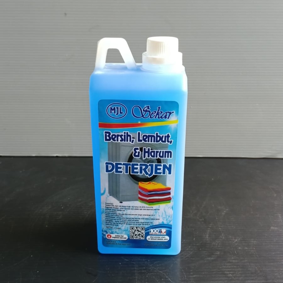 Detergent Matic Cair 1 liter -biru , deterjen cair laundry hotel ...